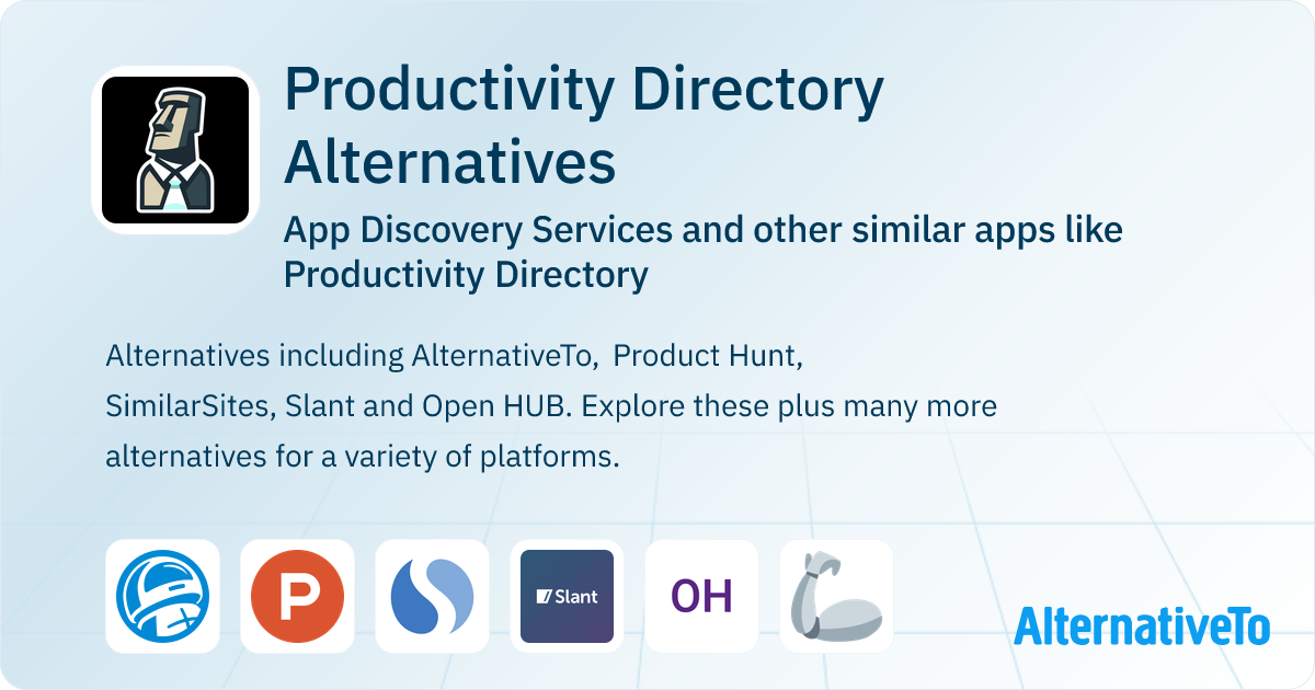 Productivity Directory Alternatives: Top 12 App Discovery Services ...