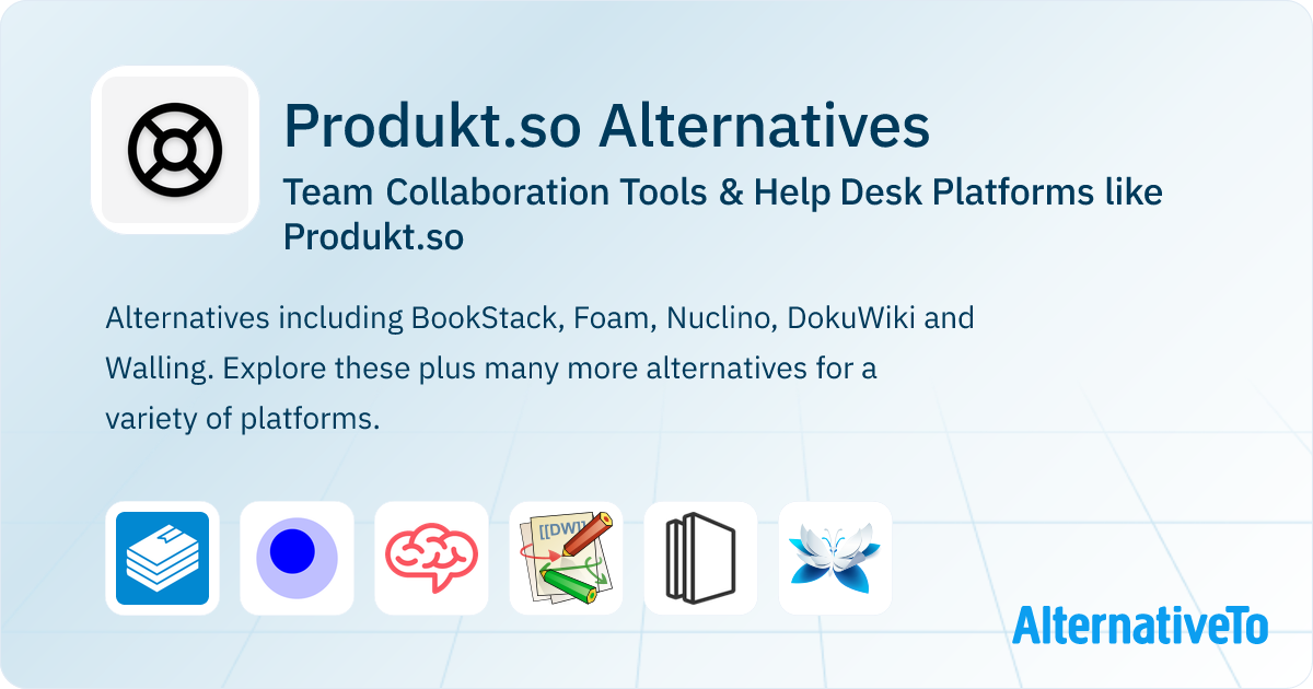 Produkt.so Alternatives: Top 12 Team Collaboration Tools | AlternativeTo