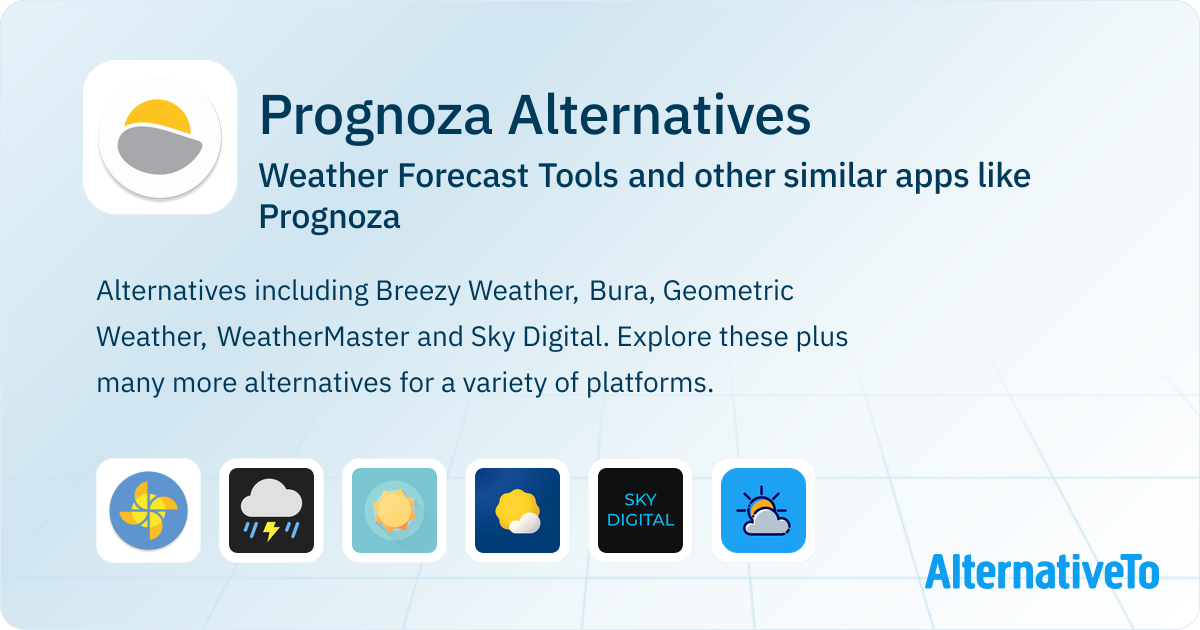 Prognoza Alternatives: Top 19 Weather Forecast Tools & Similar Apps ...