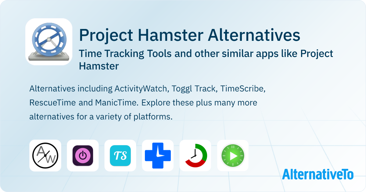 Project Hamster Alternatives: Top 12 Time Tracking Tools & Similar Apps ...