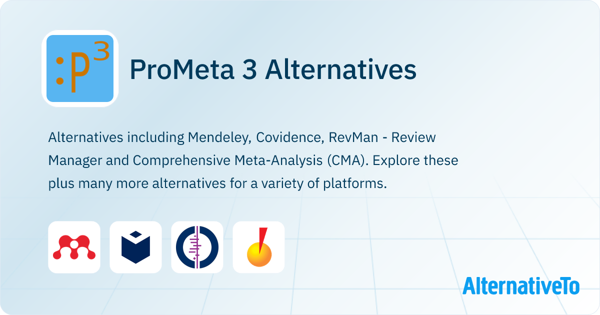 ProMeta 3 Alternatives - Explore Similar Software | AlternativeTo