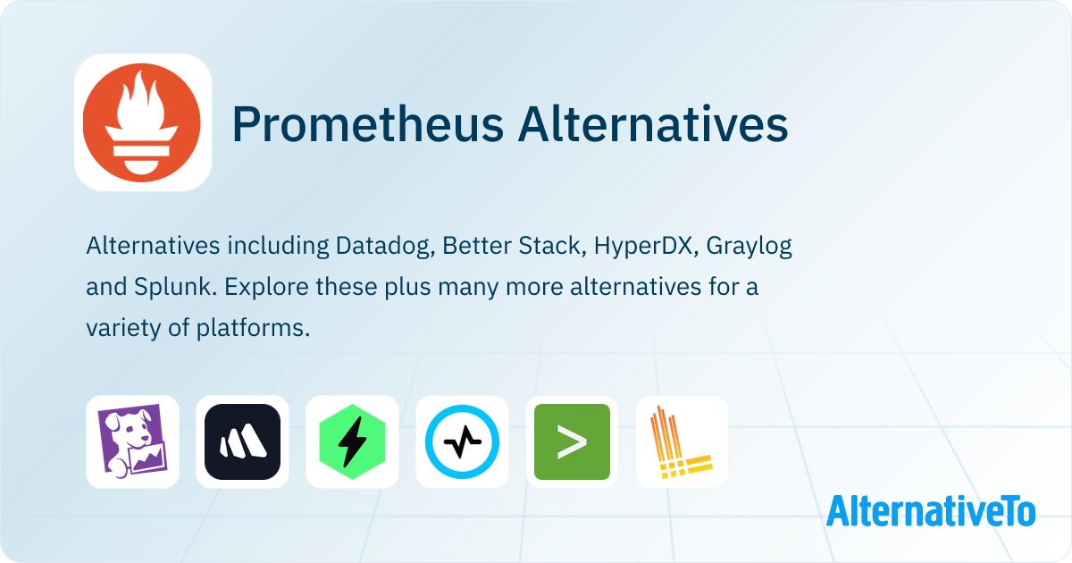 Prometheus Alternatives - Explore Similar Software | AlternativeTo