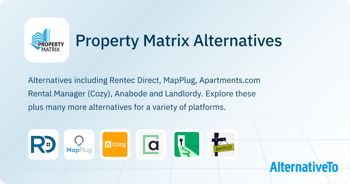 Property Matrix Alternatives - Explore Similar Apps & Services ...