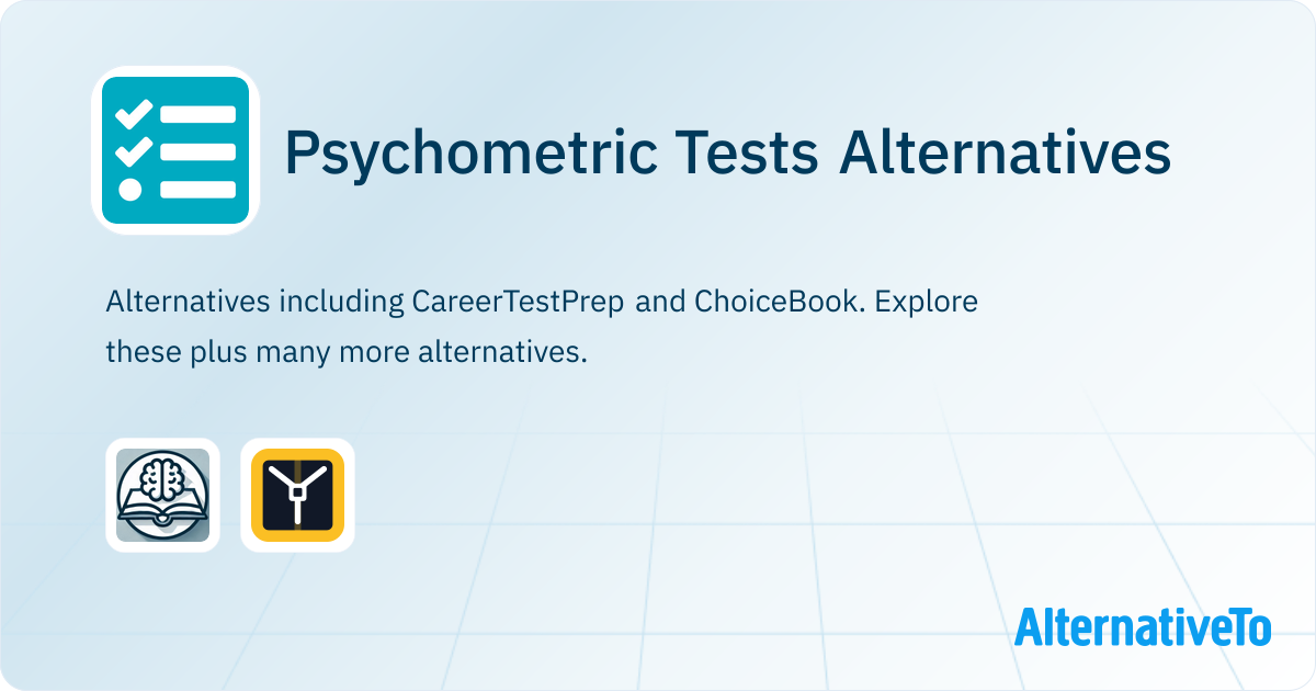 Psychometric Tests Alternatives - Explore Similar Apps | AlternativeTo