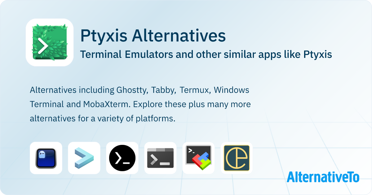 Ptyxis Alternatives: Top 12 Terminal Emulators & Similar Apps ...