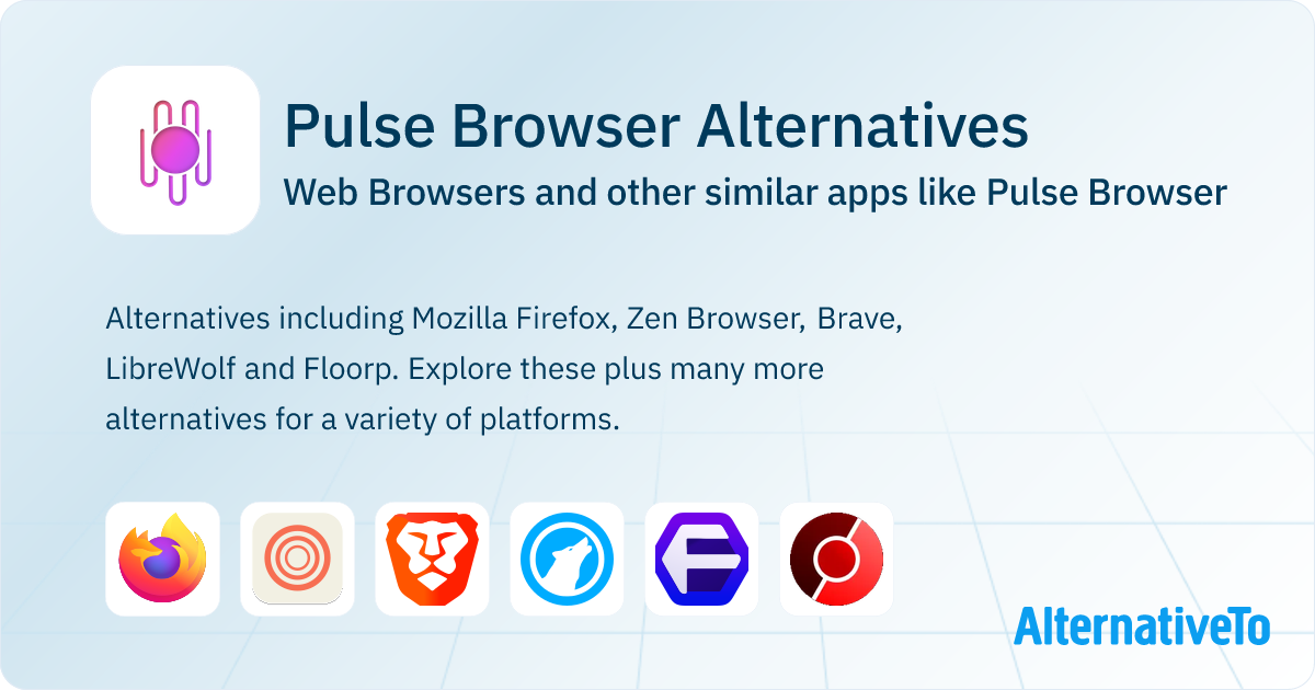 Pulse Browser Alternatives: Top 12 Web Browsers & Similar Apps | AlternativeTo