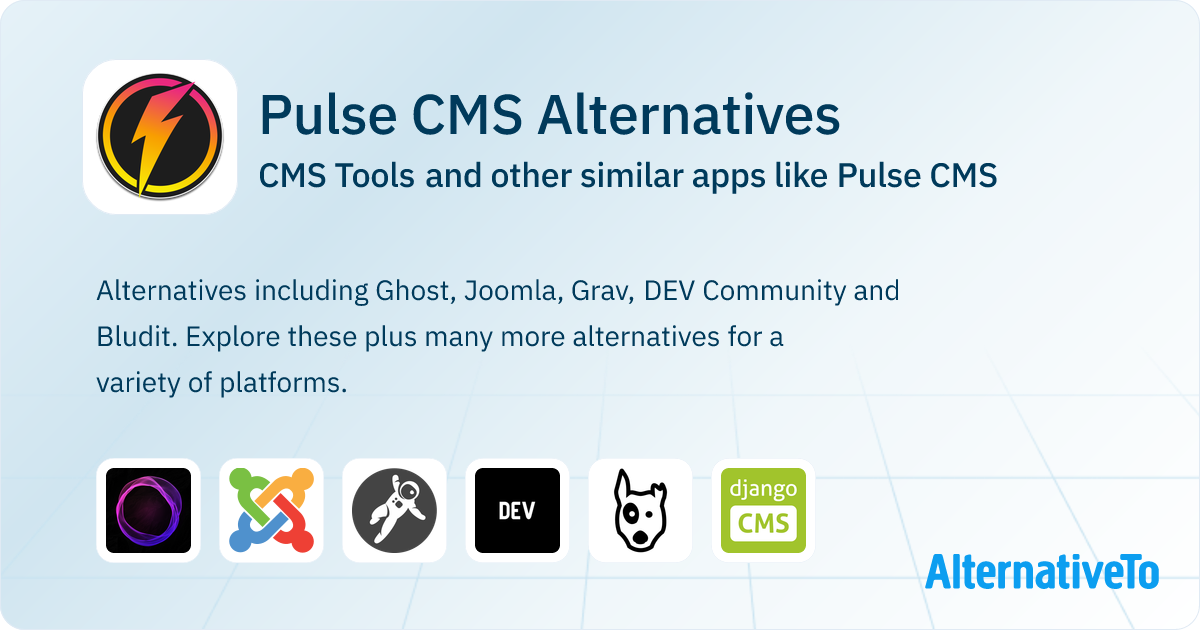Pulse CMS Alternatives: Top 12 CMS Tools & Similar Apps | AlternativeTo