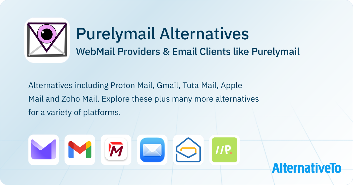 Purelymail Alternatives: Top 12 WebMail Providers | AlternativeTo