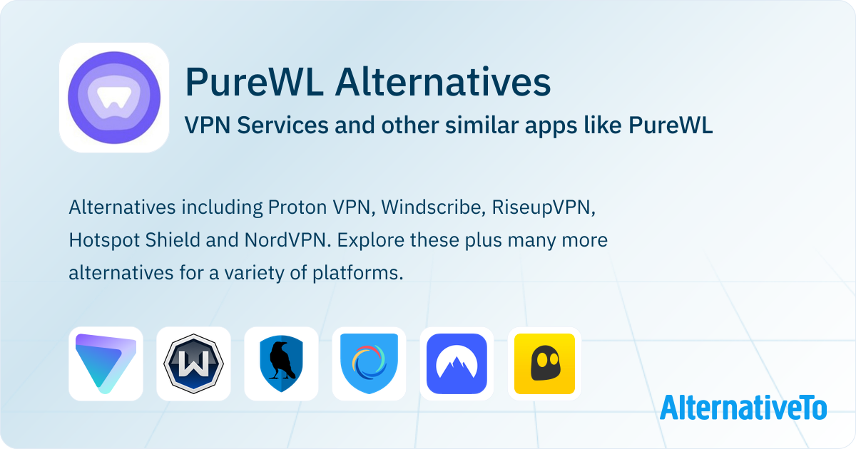 PureWL Alternatives: Top 8 VPN Services & Similar Websites | AlternativeTo