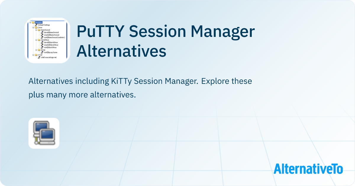 PuTTY Session Manager Alternatives - Explore Similar Software ...