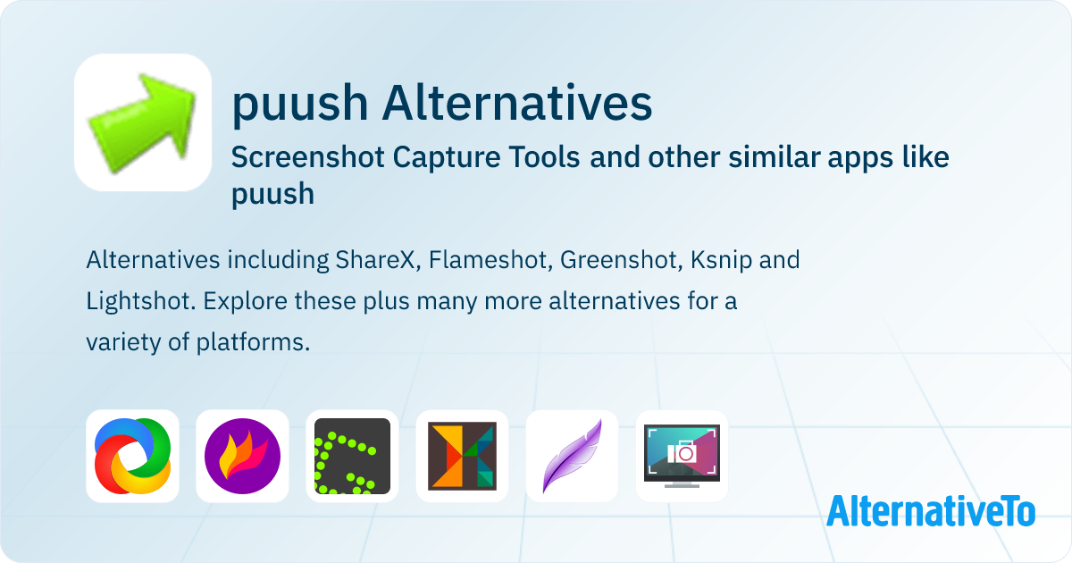 puush Alternatives: Top 12 Screenshot Capture Tools & Similar Apps ...