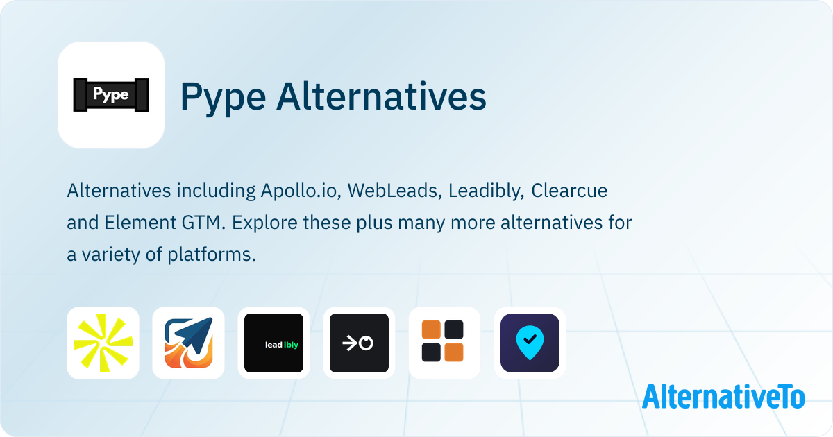 Pype Alternatives - Explore Similar Sites & Apps | AlternativeTo