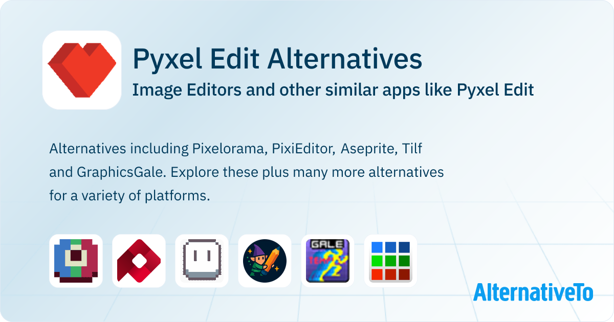 Pyxel Edit Alternatives: Top 12 Image Editors & Similar Apps ...
