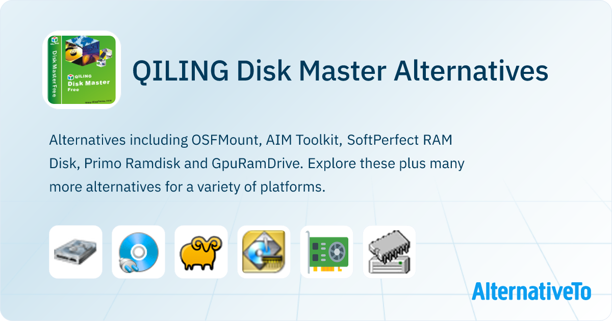 QILING Disk Master Alternatives - Explore Similar Software | AlternativeTo