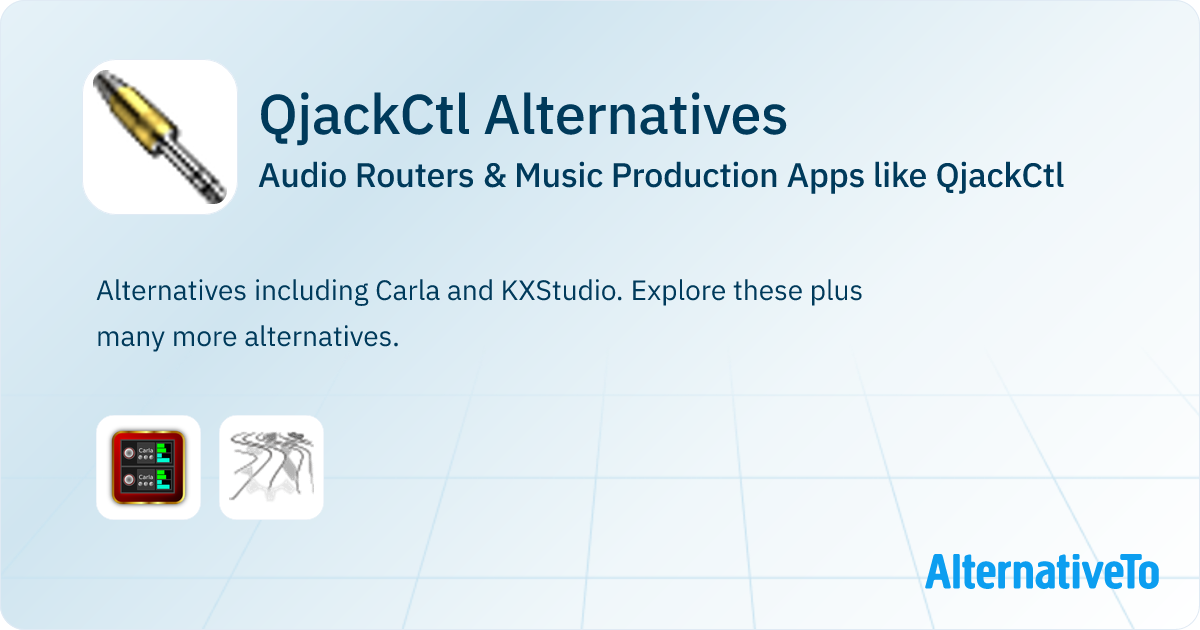 QjackCtl Alternatives: Top 2 Audio Routers | AlternativeTo