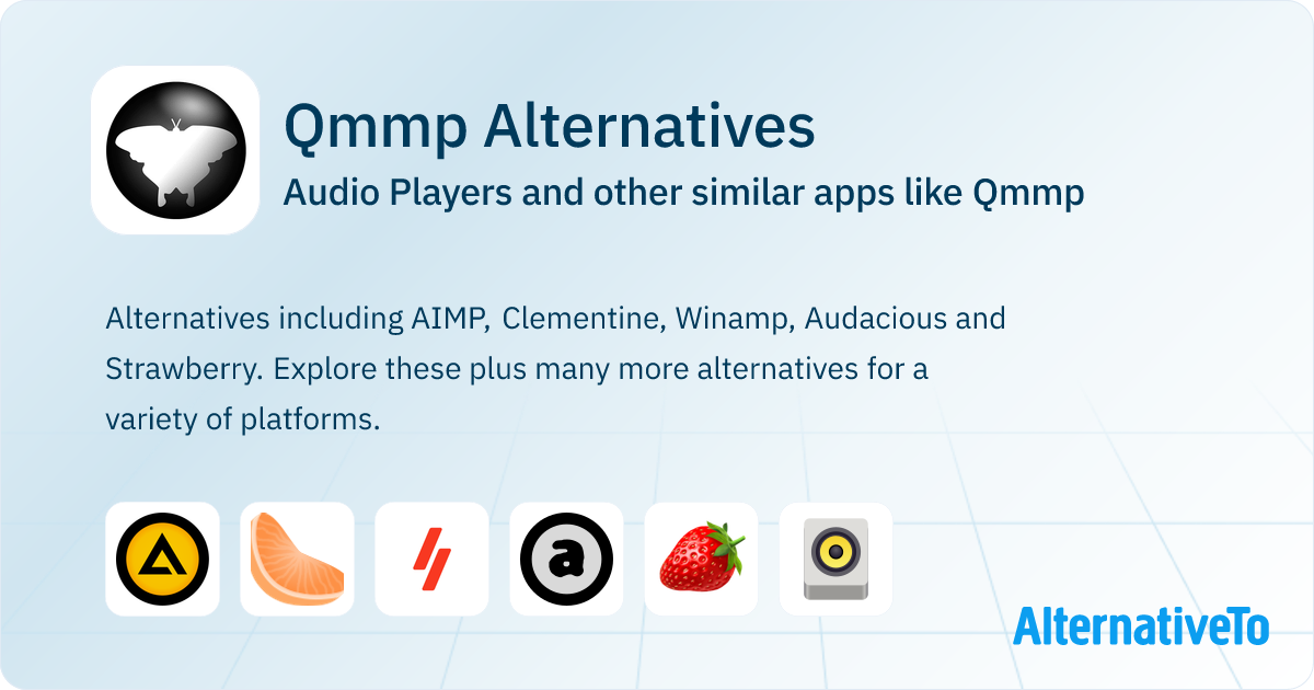 Qmmp Alternatives: Top 12 Audio Players & Similar Apps | AlternativeTo