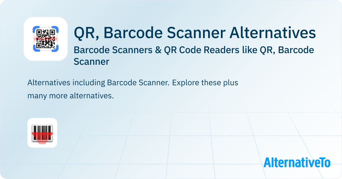 QR, Barcode Scanner Alternatives: Top 1 Barcode Scanners | AlternativeTo