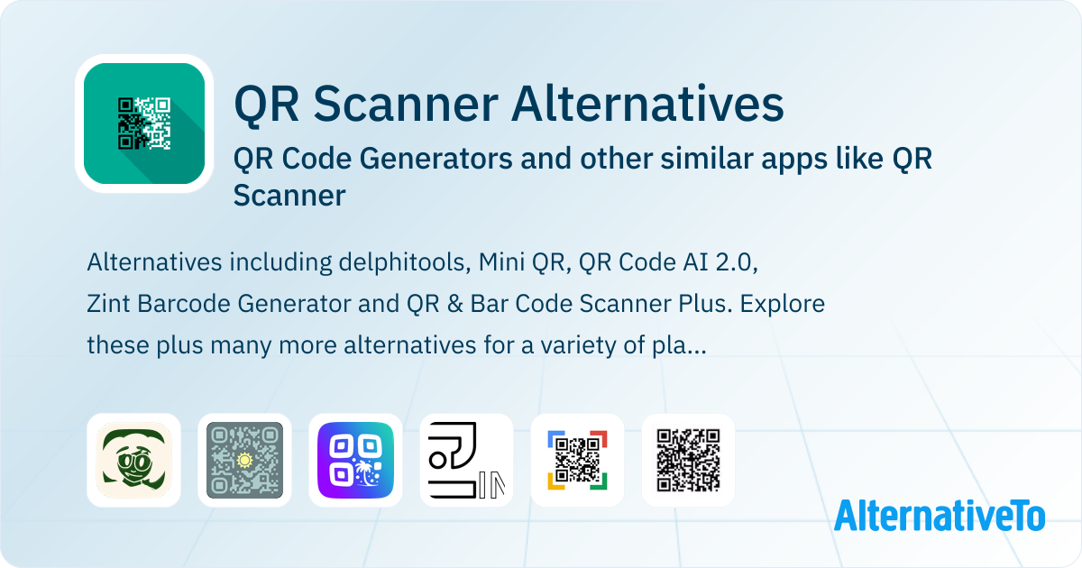 QR Scanner Alternatives: Top 12 QR Code Generators & Similar Apps ...