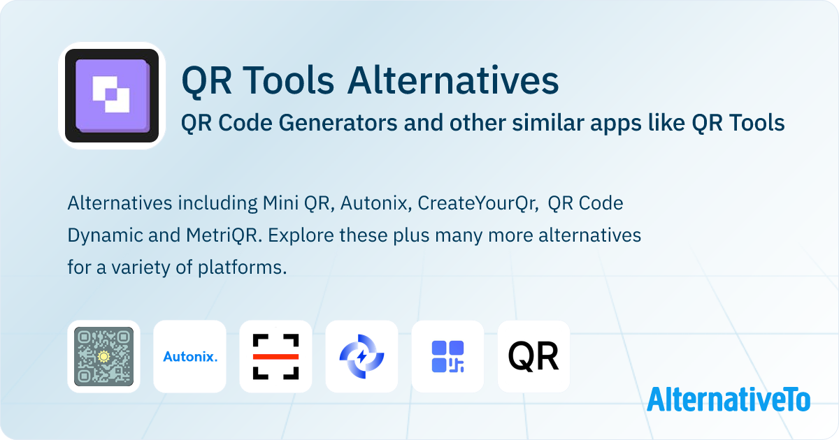 QR Tools Alternatives: Top 9 QR Code Generators & Similar Websites ...