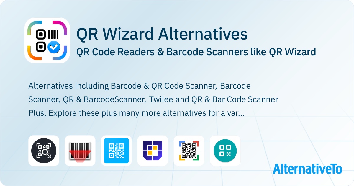 QR Wizard Alternatives: Top 22 QR Code Readers | AlternativeTo