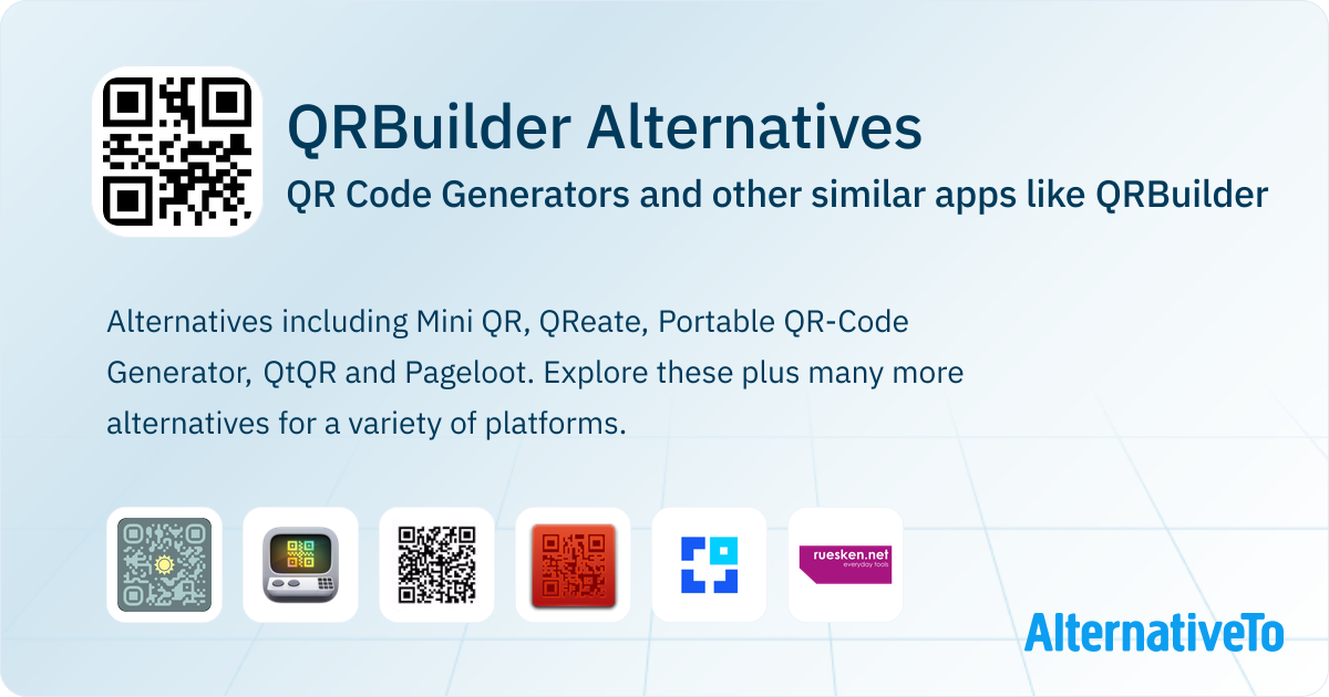 QRBuilder Alternatives: Top 10 QR Code Generators & Similar Apps ...