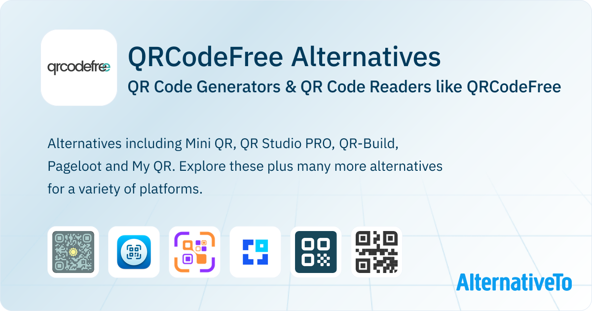 QRCodeFree Alternatives: Top 12 QR Code Generators | AlternativeTo