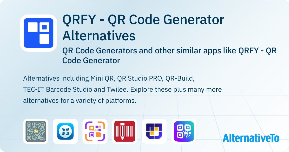 QRFY - QR Code Generator Alternatives: Top 12 QR Code Generators ...