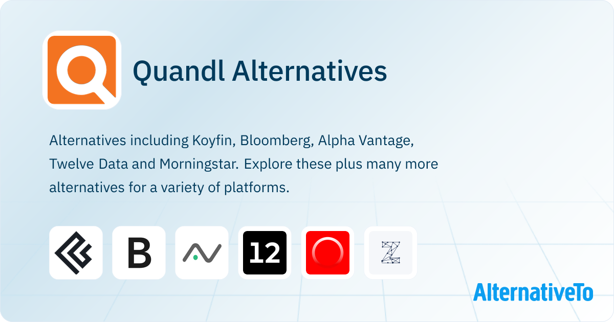 Quandl Alternatives - Explore Similar Sites & Apps | AlternativeTo