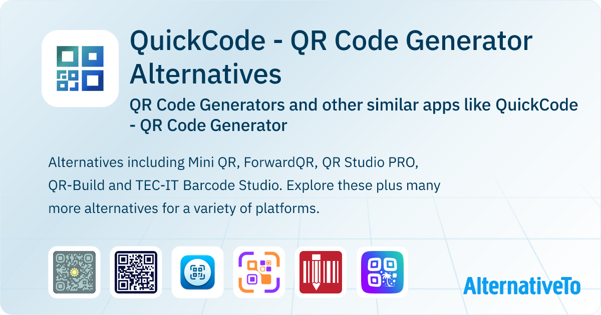QuickCode - QR Code Generator Alternatives: Top 12 QR Code Generators ...