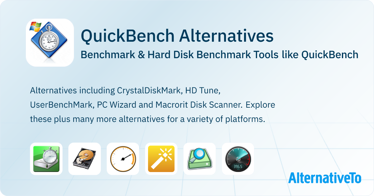 QuickBench Alternatives: Top 16 Benchmark Tools | AlternativeTo