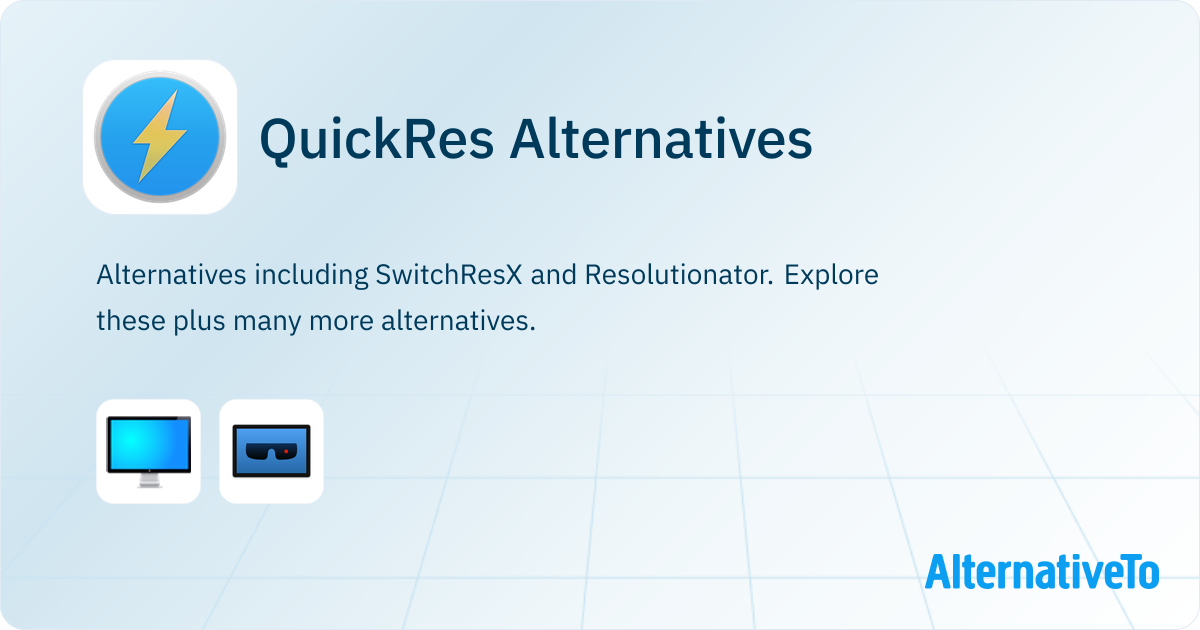 QuickRes Alternatives - Explore Similar Software | AlternativeTo