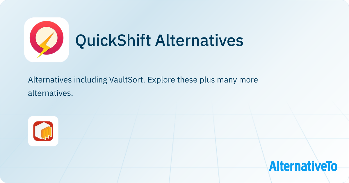 QuickShift Alternatives - Explore Similar Software | AlternativeTo
