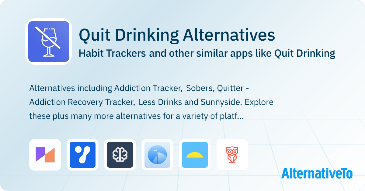 Quit Drinking Alternatives: Top 17 Habit Trackers & Similar Apps ...