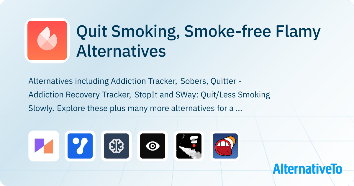 Quit Smoking, Smoke-free Flamy Alternatives - Explore Similar Apps ...