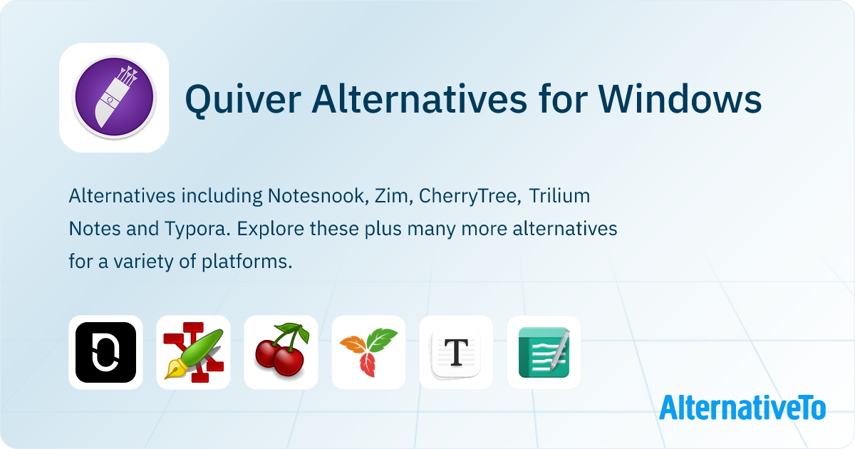 Quiver Alternatives for Windows: Top 12 Note-taking Tools & Similar ...