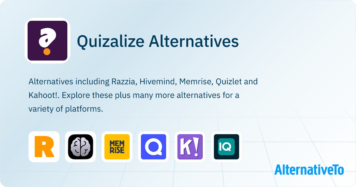 Quizalize Alternatives - Explore Similar Sites & Apps | AlternativeTo