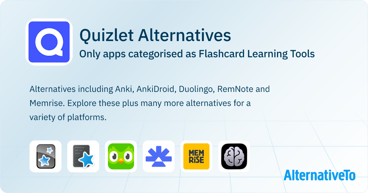 Quizlet Alternatives: Flashcard Learning Tools - Page 10 | AlternativeTo