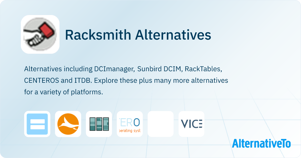 Racksmith Alternatives - Explore Similar Software | AlternativeTo