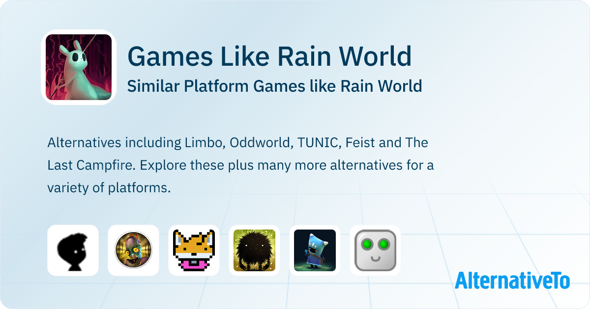 Games Like Rain World: Similar Platform Games 2025 | AlternativeTo