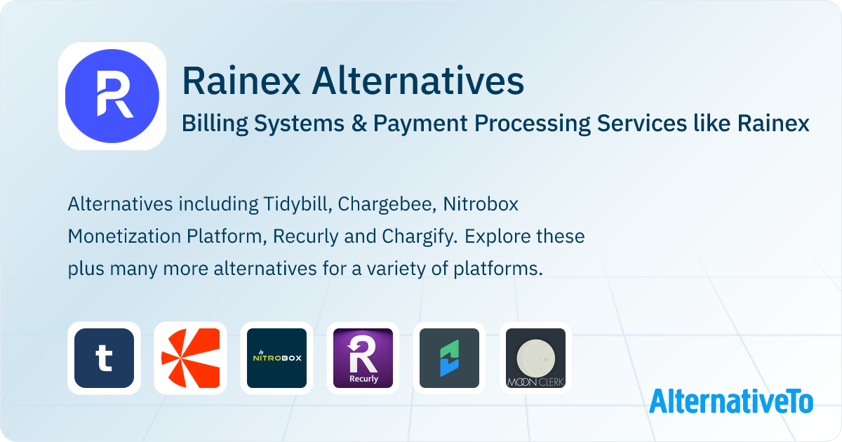 Rainex Alternatives: Top 12 Billing Systems | AlternativeTo
