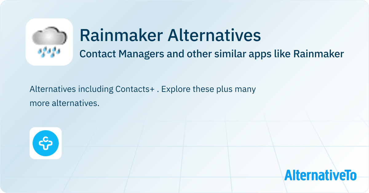 Rainmaker Alternatives: Top 1 Contact Managers & Similar Websites ...