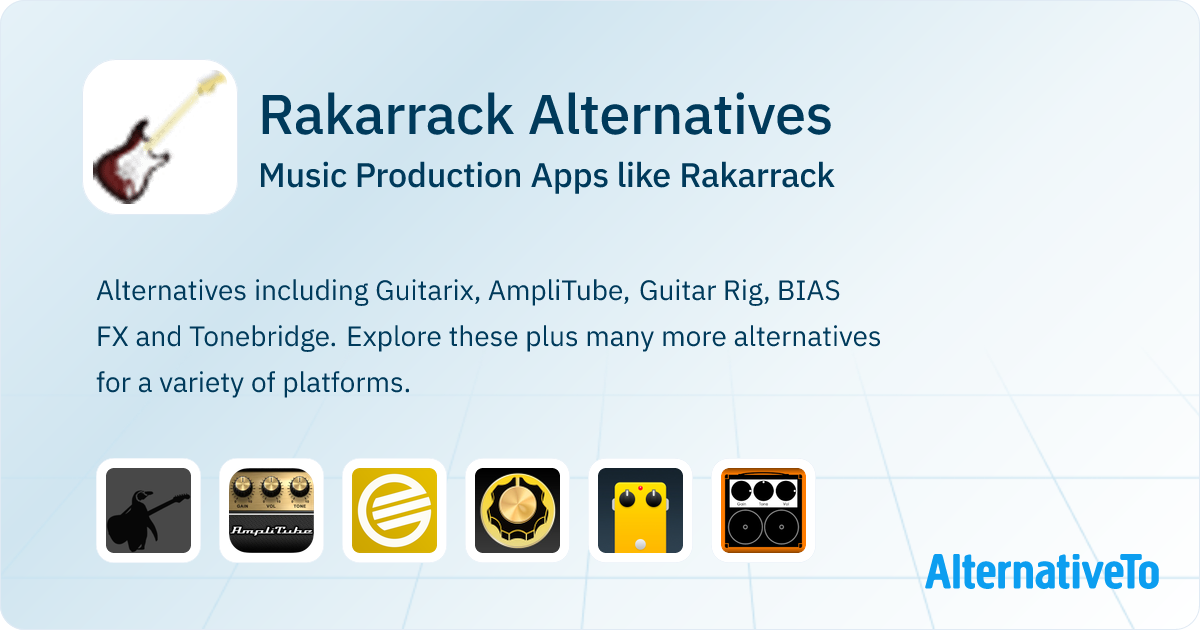 Rakarrack Alternatives: Top 12 Music Production & Similar Apps ...