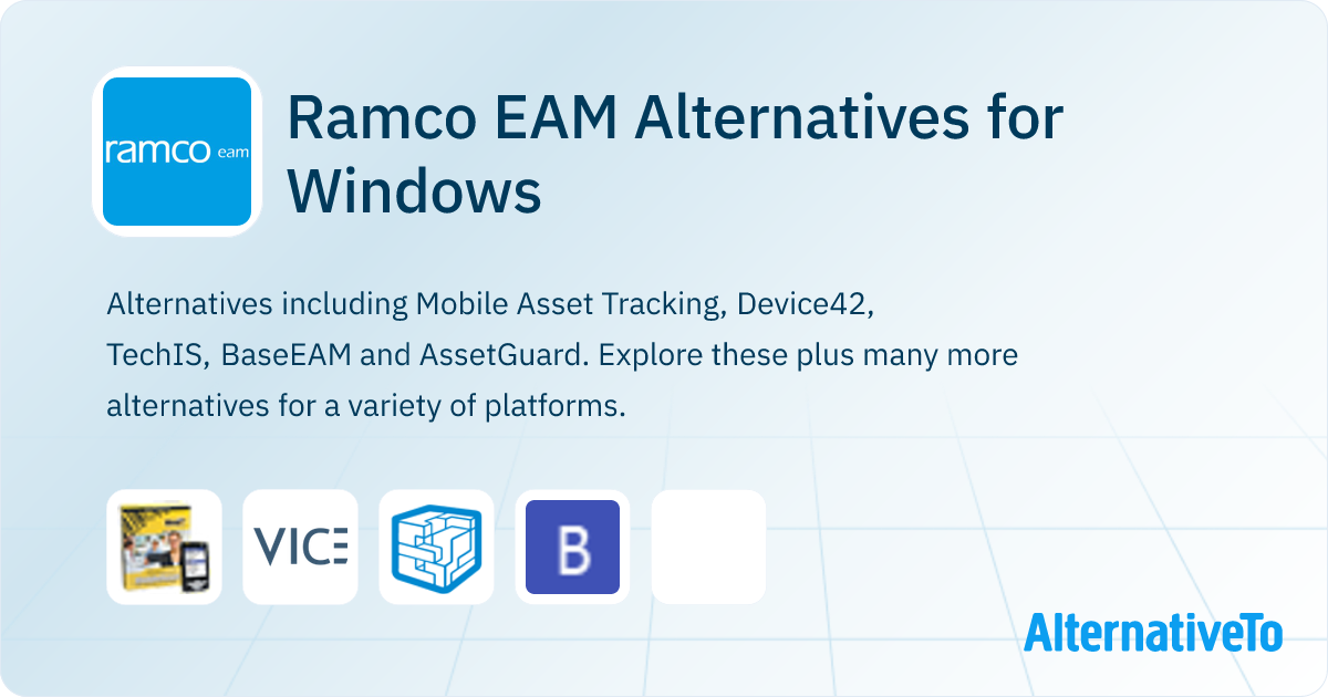 Ramco EAM Alternatives for Windows | AlternativeTo
