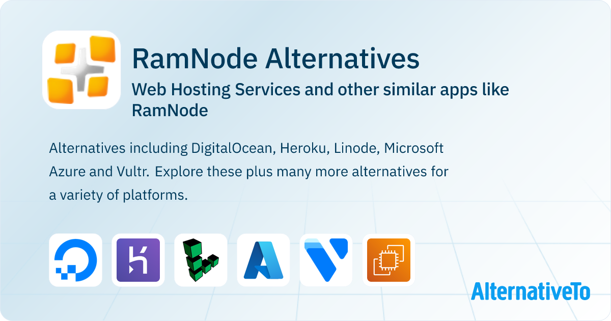 RamNode Alternatives: Top 12 Web Hosting Services & Similar Websites ...