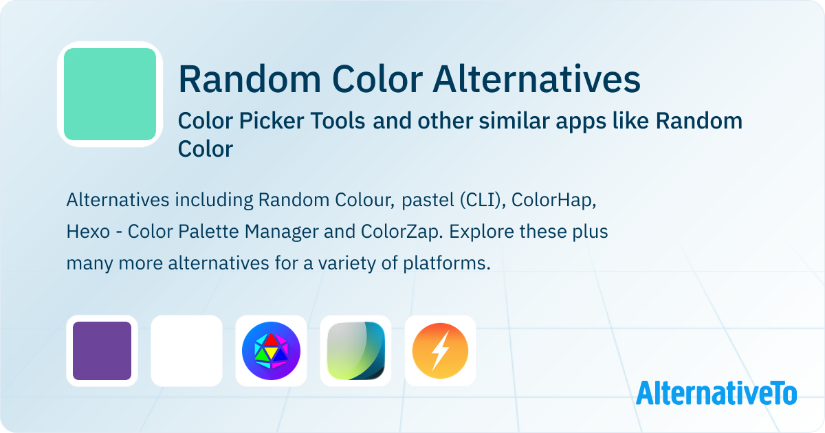 Random Color Alternatives: Top 5 Color Picker Tools & Similar Websites ...