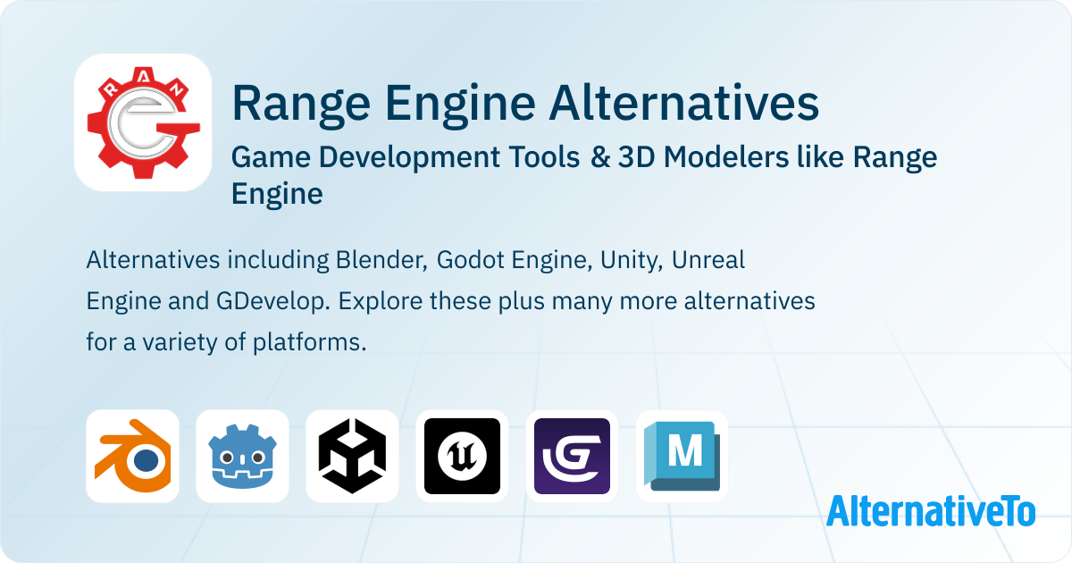 Range Engine Alternatives: Top 12 Game Development Tools | AlternativeTo