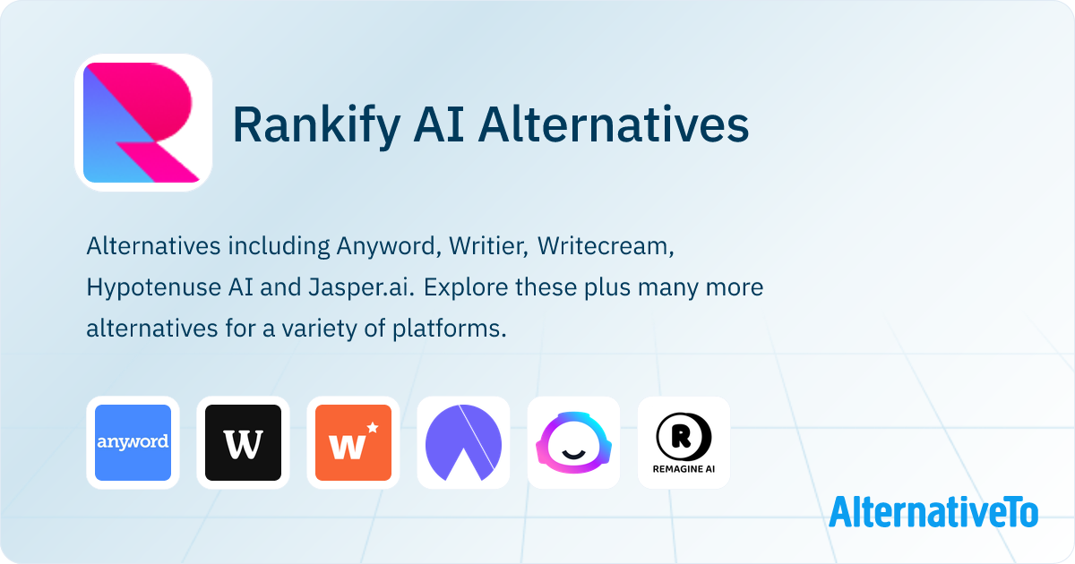 Rankify AI Alternatives - Page 2 | AlternativeTo