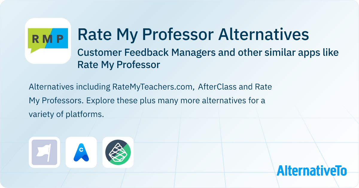 Rate My Professor Alternatives: Top 3 Customer Feedback Managers ...