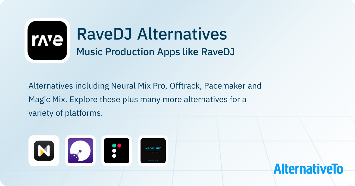RaveDJ Alternatives: Top 4 Music Production Apps & Similar Websites ...
