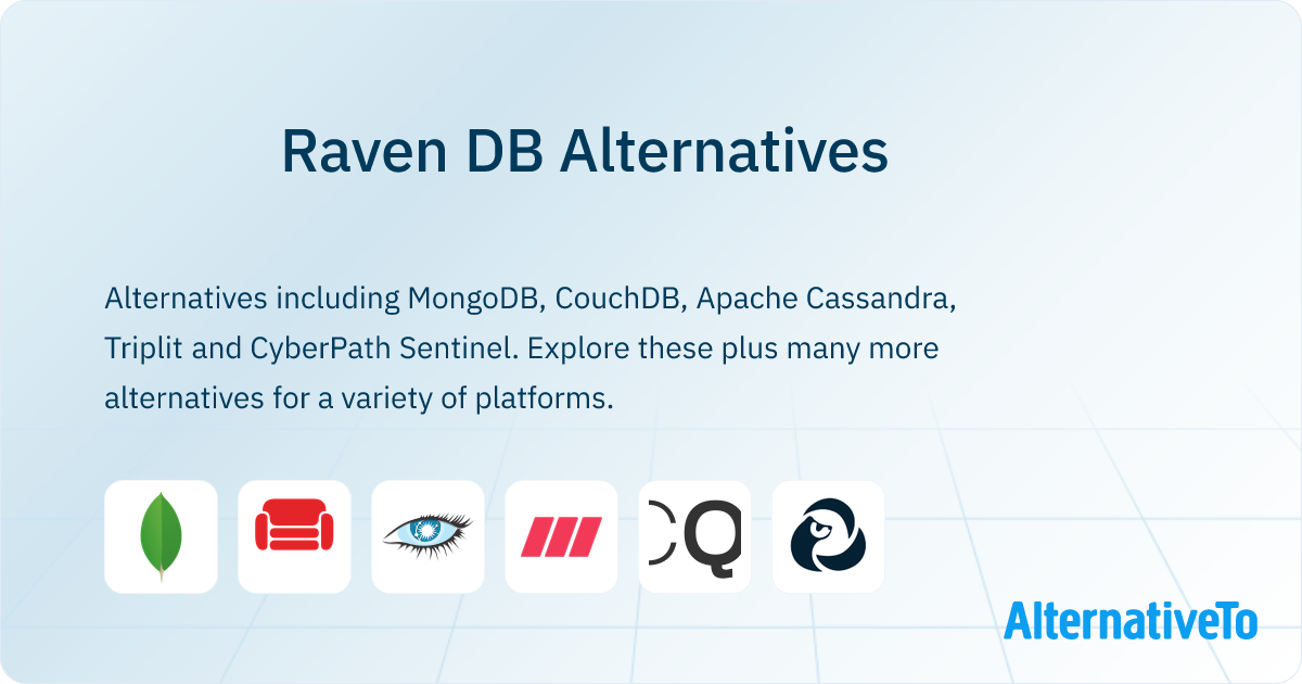 Raven DB Alternatives - Explore Similar Software | AlternativeTo